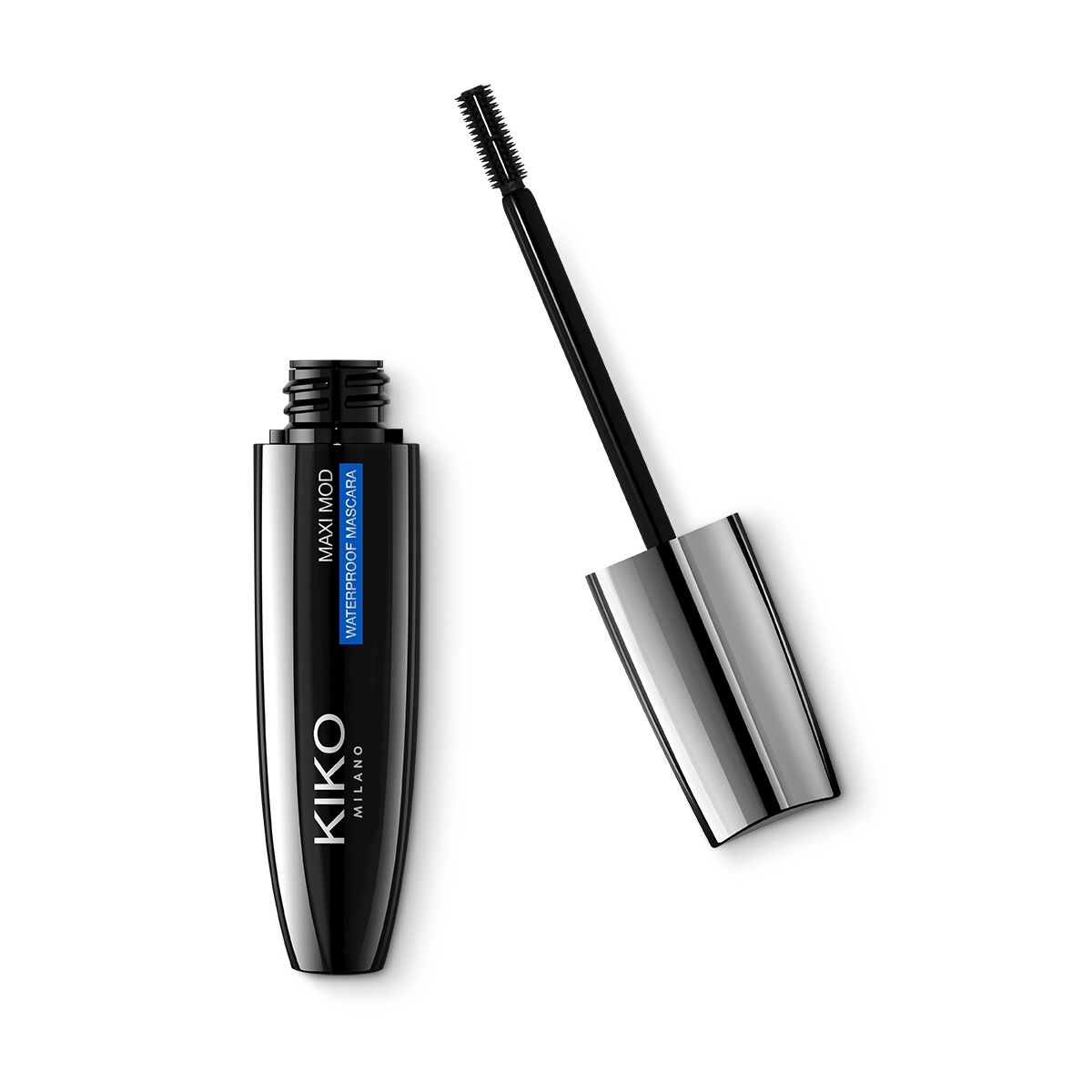 Waterproof mascara with mini brush for a maxi definition- and volume-enhancing effect - NEW MAXI ...